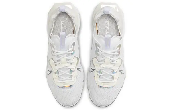 Nike React Vision 'white Iridescent' Sneakers - White/particle Grey
