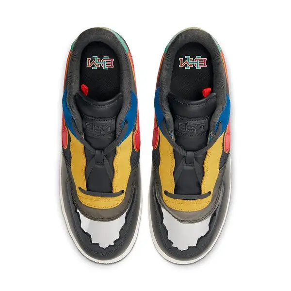 Nike Force 1 Low " History Month" Sneakers - Black