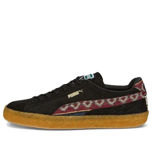 PUMA Suede Crepe Southwest Sneakers - Black/gum/red