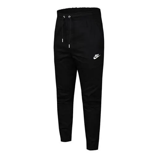 Nike Logo Cozy Lacing Casual Sports Pants