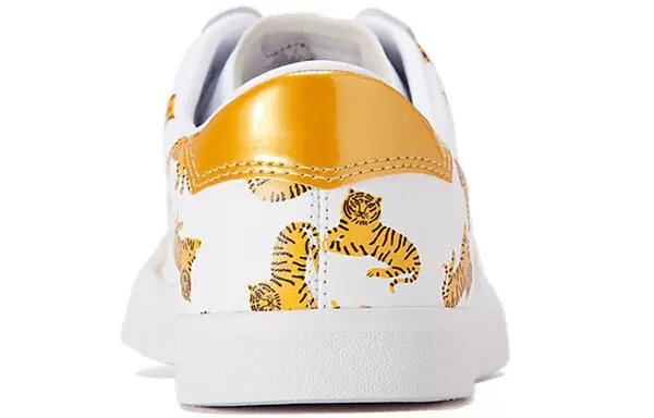 Onitsuka Tiger Lawnship 3.0 Animal Print Leather Sneakers - White