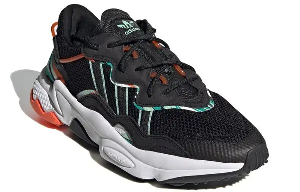 Adidas Ozweego "tropical Print" Sneakers - Black