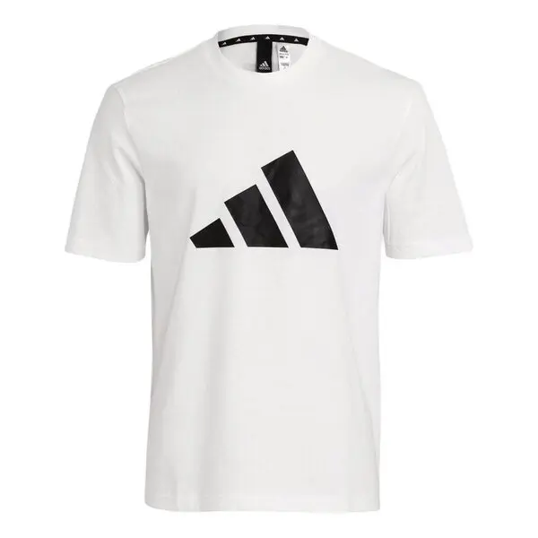 Adidas Future Icons Logo Graphic T-shirt Asia Sizing 'white - White/black