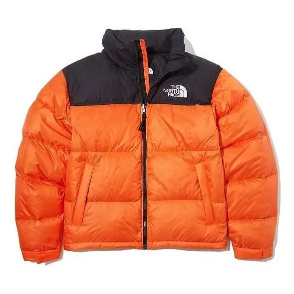 The North Face 1996 Eco Nuptse Jacket - Orange/black