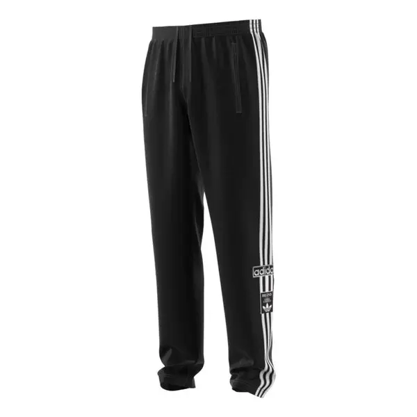 Adidas Originals Side Casual Sports Pants/trousers/joggers Autumn Black - Multi-color