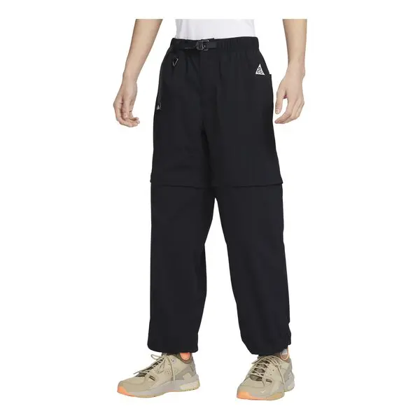 Nike Zip-off Trail Pants Asia Sizing - Black
