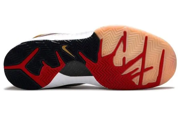 Nike Zoom Kobe 4 "gold Medal" Athletic Sneakers - White/black/red