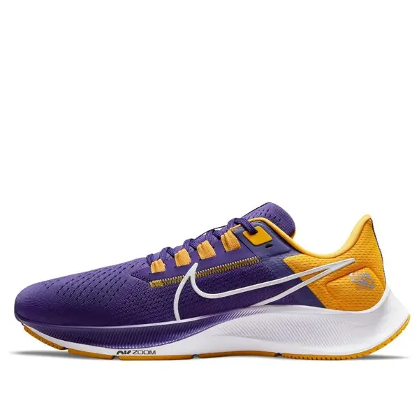 Nike Zoom Pegasus 38 Lsu Low Top Sneakers - Pink Oxford/summit White/light Soft Pink