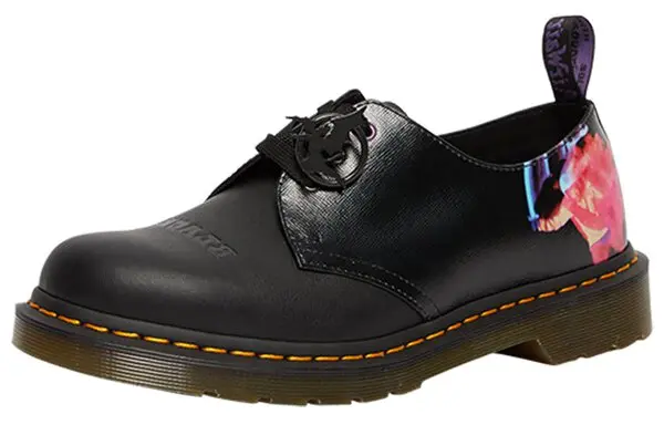 Dr. Martens Sabbath X 1461 Crossover Leather Printed Boots