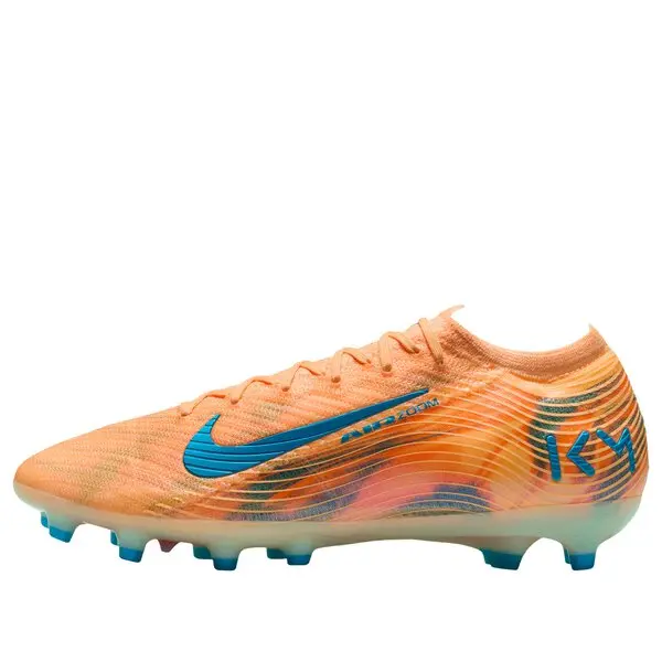 Nike Mercurial Vapor 16 Elite 'kylian Mbappé Soccer Cleats - Melon Tint/igloo/neo Turquoise