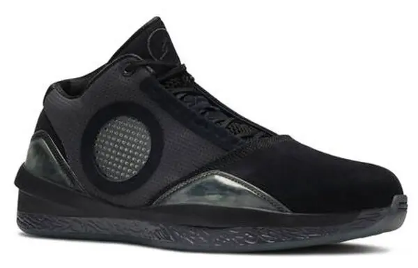 JORDAN 2010 Charcoal Mid Top Sneakers - Black