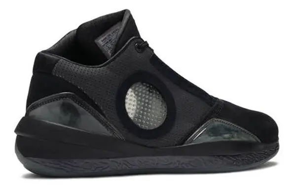 JORDAN 2010 Charcoal Mid Top Sneakers - Black