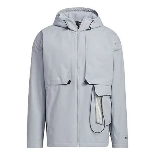 Adidas X Transformers Crossover Limited Tf Turf Jacket 22 Solid Color Hooded Track Jacket Gray - Default Color