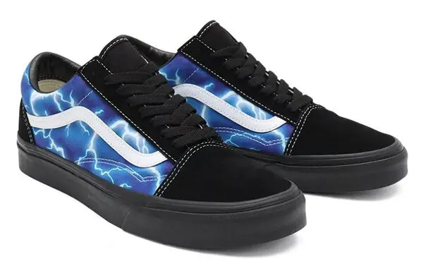 VANS Old Skool Lightning Blue - Black/blue
