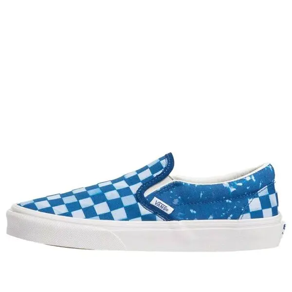 VANS Classic Slip-on Low Top Sneakers - Blue/white