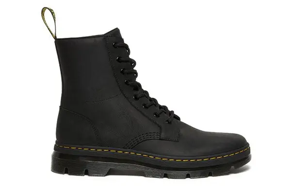 Dr. Martens Combs Leather Casual Combat Boots