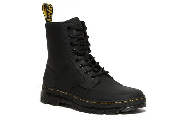 Dr. Martens Combs Leather Casual Combat Boots