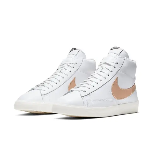 Nike Blazer Mid Premium Sneakers - White/pink