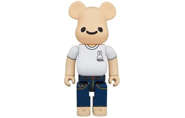 BE@RBRICK Cune White T-shirt 100400 Bb-cune - Default Color