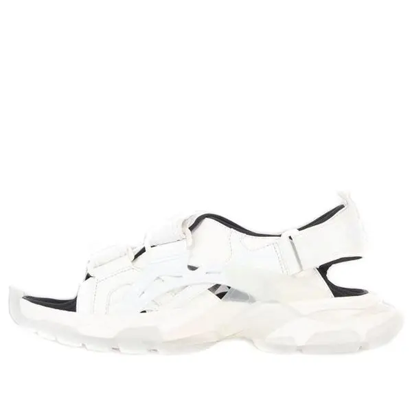 Balenciaga Track Sandals - White