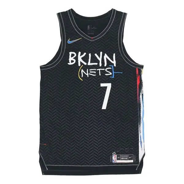Nike Brooklyn Nets Basketball Jersey Durant #7 - Black