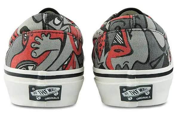 VANS Og Era Lx "doodle" Sneakers - Red/gray