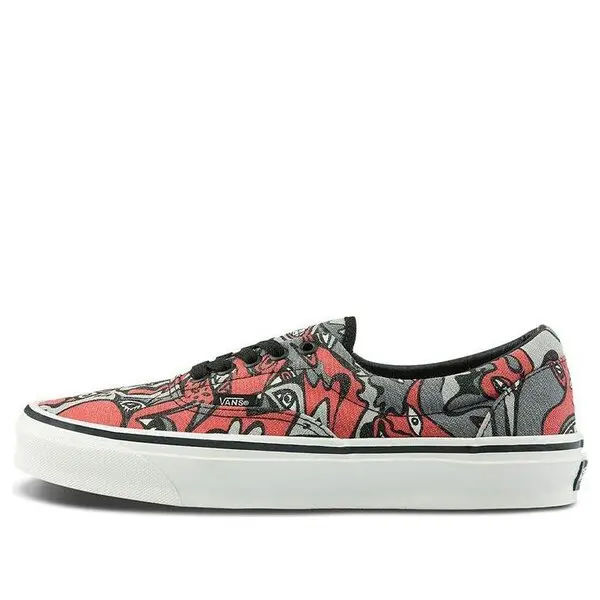 VANS Og Era Lx "doodle" Sneakers - Red/gray