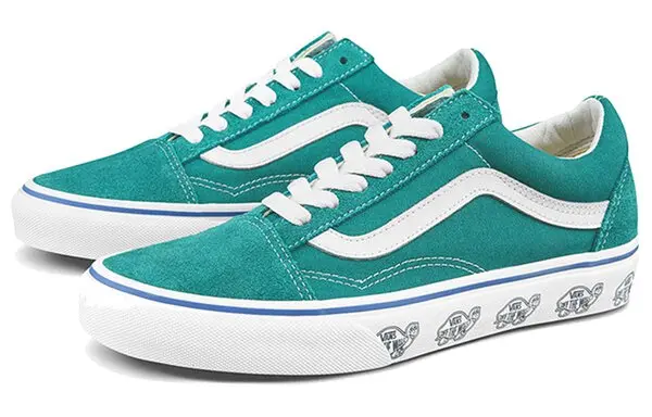 VANS Sidewall Print Old Skool Low Top Sneakers