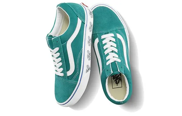 VANS Sidewall Print Old Skool Low Top Sneakers