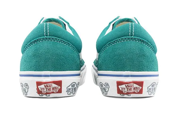 VANS Sidewall Print Old Skool Low Top Sneakers