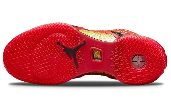 JORDAN 36 Pf X Luka Doncic 'el Matador' Sneakers - Red/gold