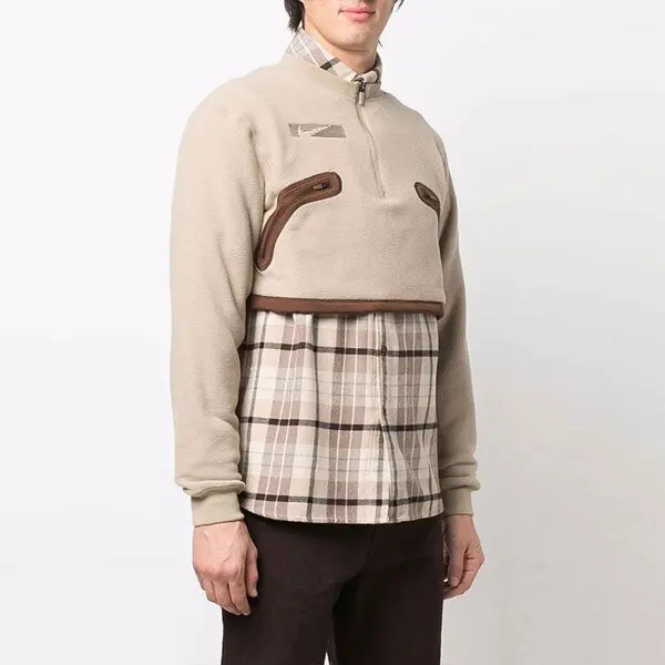 Nike X Travis Scott Crossover Pullover 'beige Brown