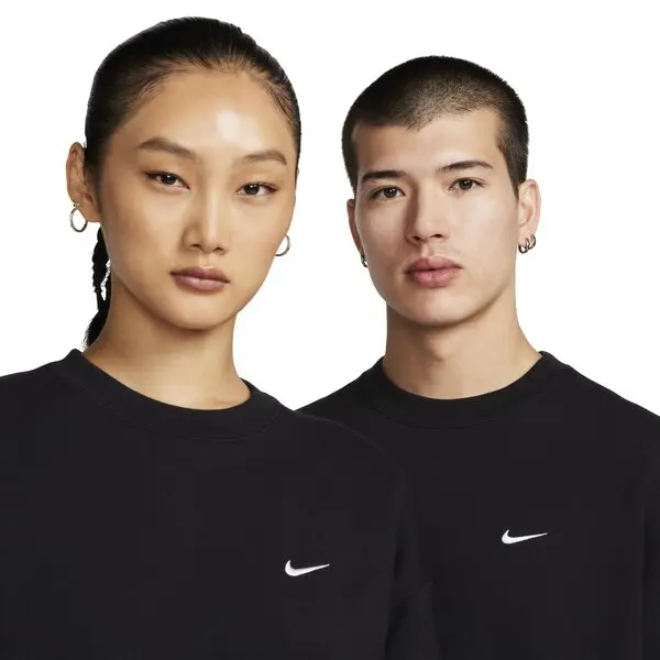 Nike Solo Swoosh Crewneck Sweatshirt Asia Sizing - Black