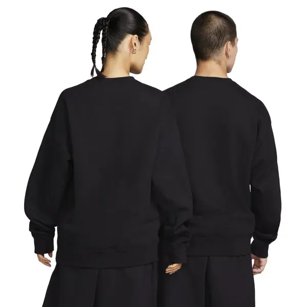 Nike Solo Swoosh Crewneck Sweatshirt Asia Sizing - Black
