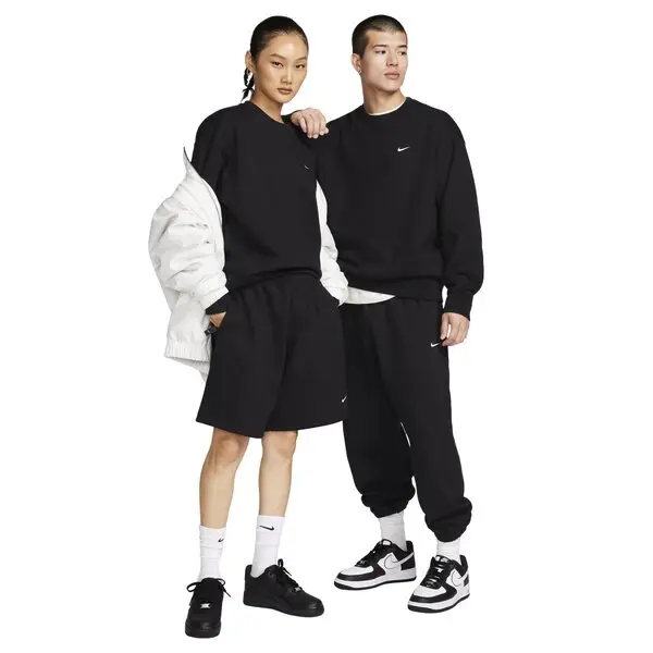 Nike Solo Swoosh Crewneck Sweatshirt Asia Sizing - Black