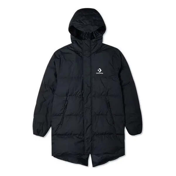 CONVERSE Mid-length Down Jacket - Black