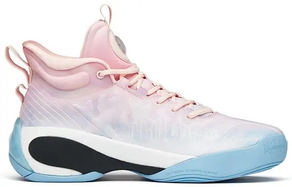 ANTA Klay Thompson 'los Angeles Sunset' Sneakers - Pink/blue/black