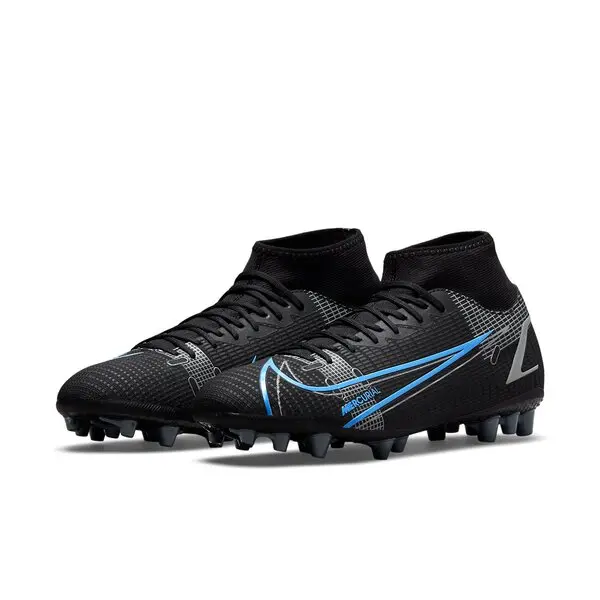 Nike Mercurial Superfly 8 Academy Ag Artificial Grass - Black