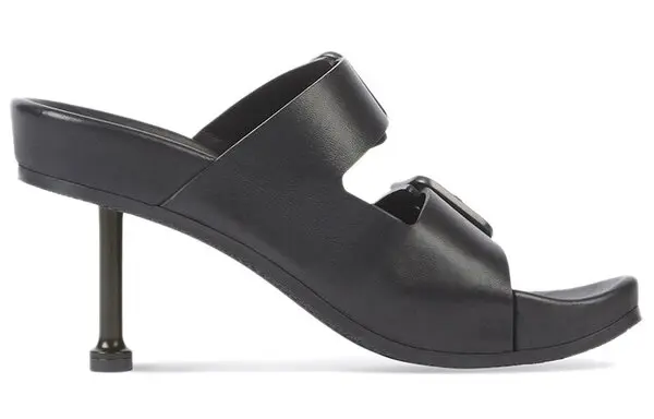 Balenciaga Mallorca Buckled Heeled Sandals