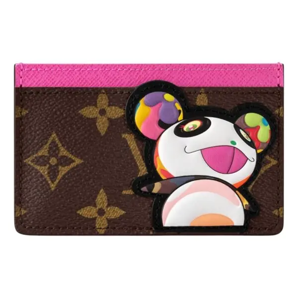 LOUIS VUITTON X Takashi Murakami Panda Card Holder - Monogram