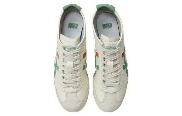 Onitsuka Tiger Mexico 66 Sneakers - Cream/green/orange