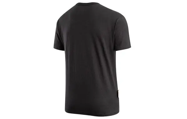 Nike As Nsw Tee Prem Pocket Casual Breathable Round Neck Logo Solid Color Short Sleeve Black T-shirt - Multi-color