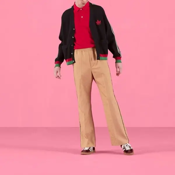 Gucci X Adidas Cotton Piquet Polo