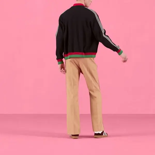 Gucci X Adidas Cotton Piquet Polo