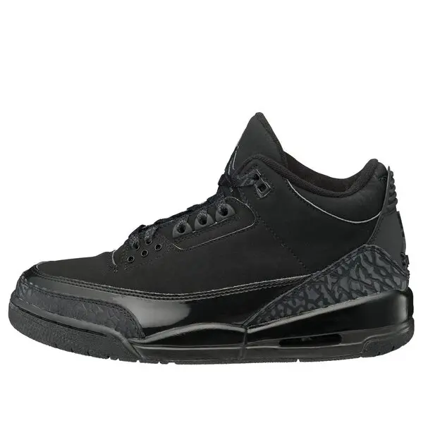 JORDAN Air 3 Retro " Cat" Sneakers - Black