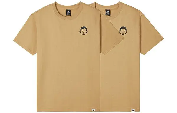 NEW BALANCE X Noritake Printing Round-neck T-shirt - Yellow