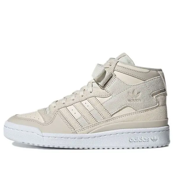 Adidas Originals Forum Mid Sneakers - Light Gray