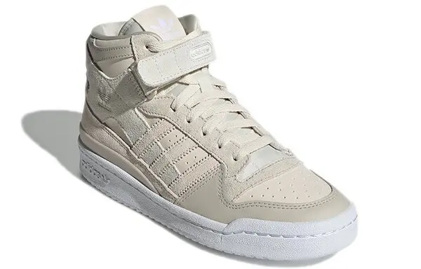 Adidas Originals Forum Mid Sneakers - Light Gray
