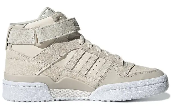 Adidas Originals Forum Mid Sneakers - Light Gray
