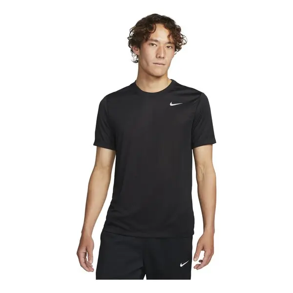Nike Dri-fit Fitness T-shirt - Black/white
